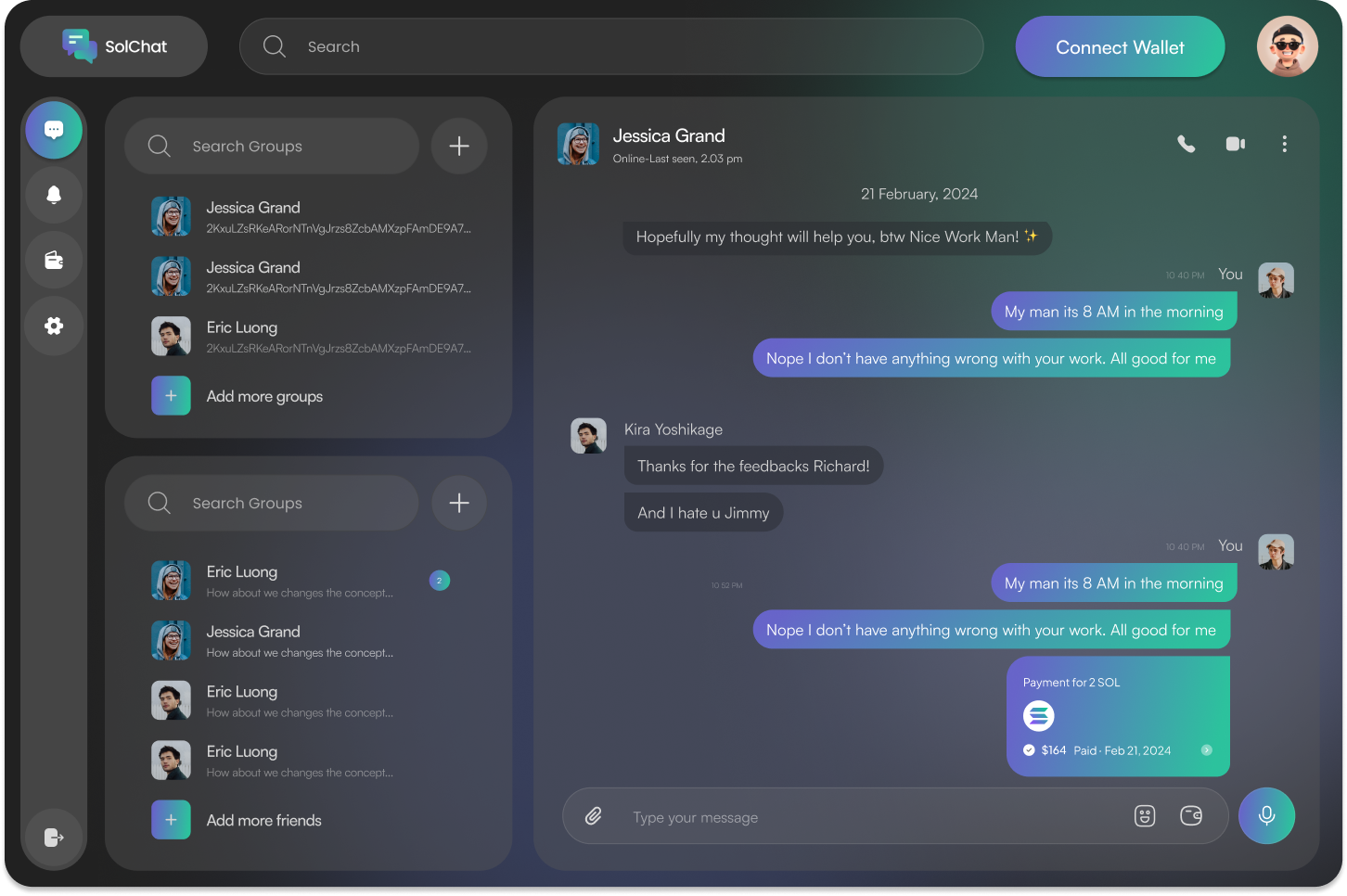 Solchat - Solana Communication Protocol
